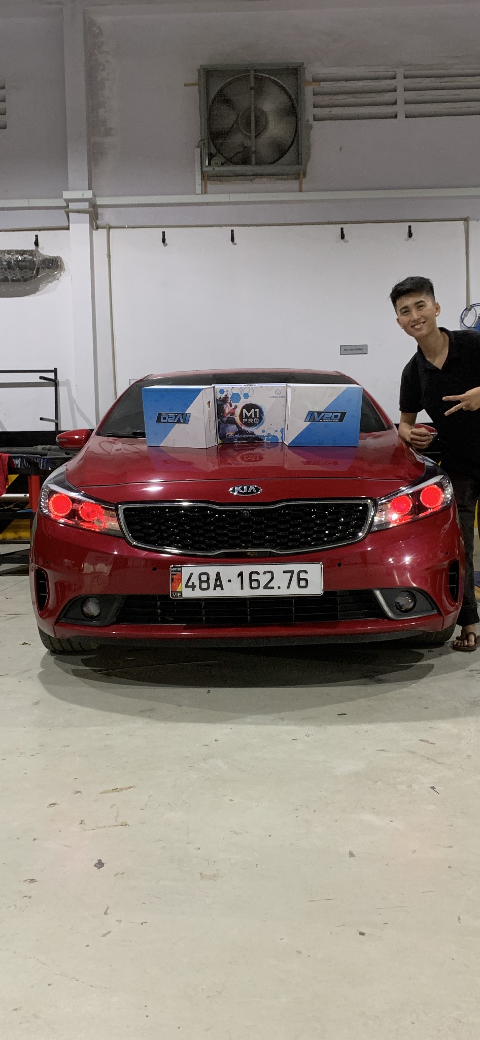 Độ đèn nâng cấp ánh sáng 2 BỘ BI LED X-LIGHT V20 2023 VÀ 1 BỘ BI GẦM LED MATRIX LIGHT M1 PRO CHO ...